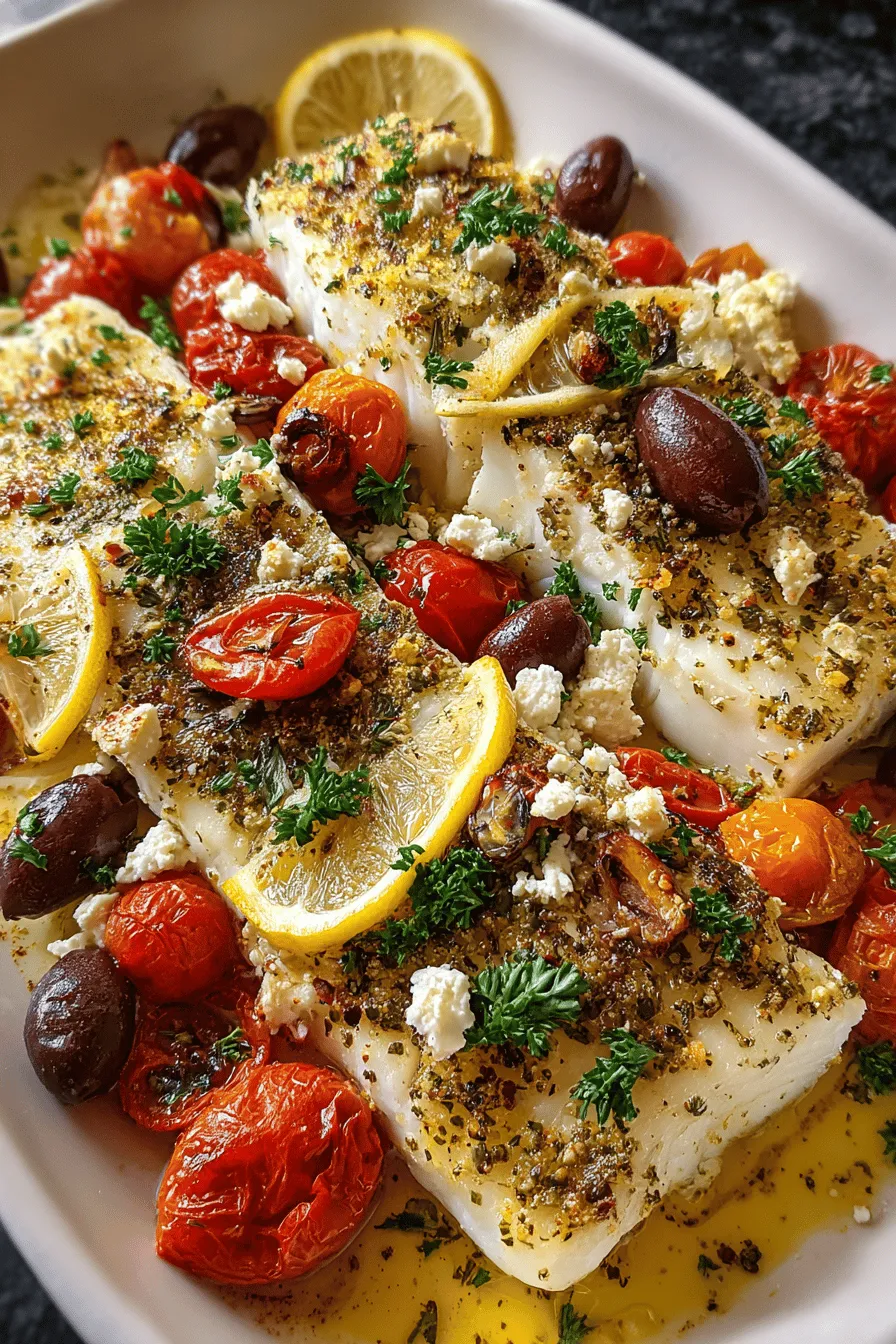 Mediterranean Baked Fish – Julian Recipes