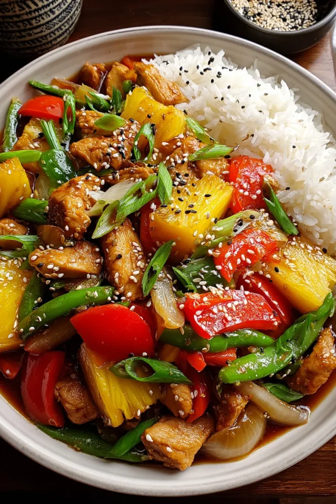 Pineapple Chicken Stir-Fry – Julian Recipes
