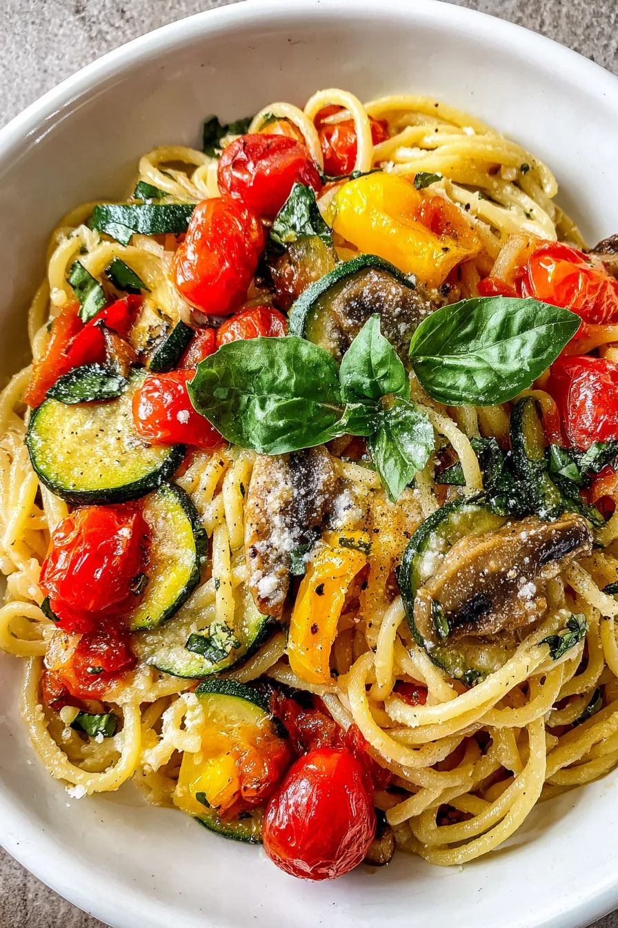 One Pot Veggie Pasta – Julian Recipes