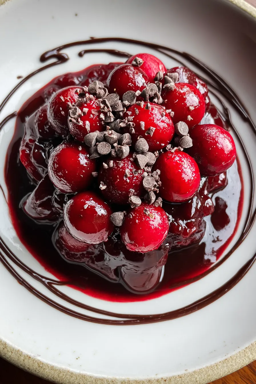 Chocolate Covered Cranberry Sauce – Julian Recipes