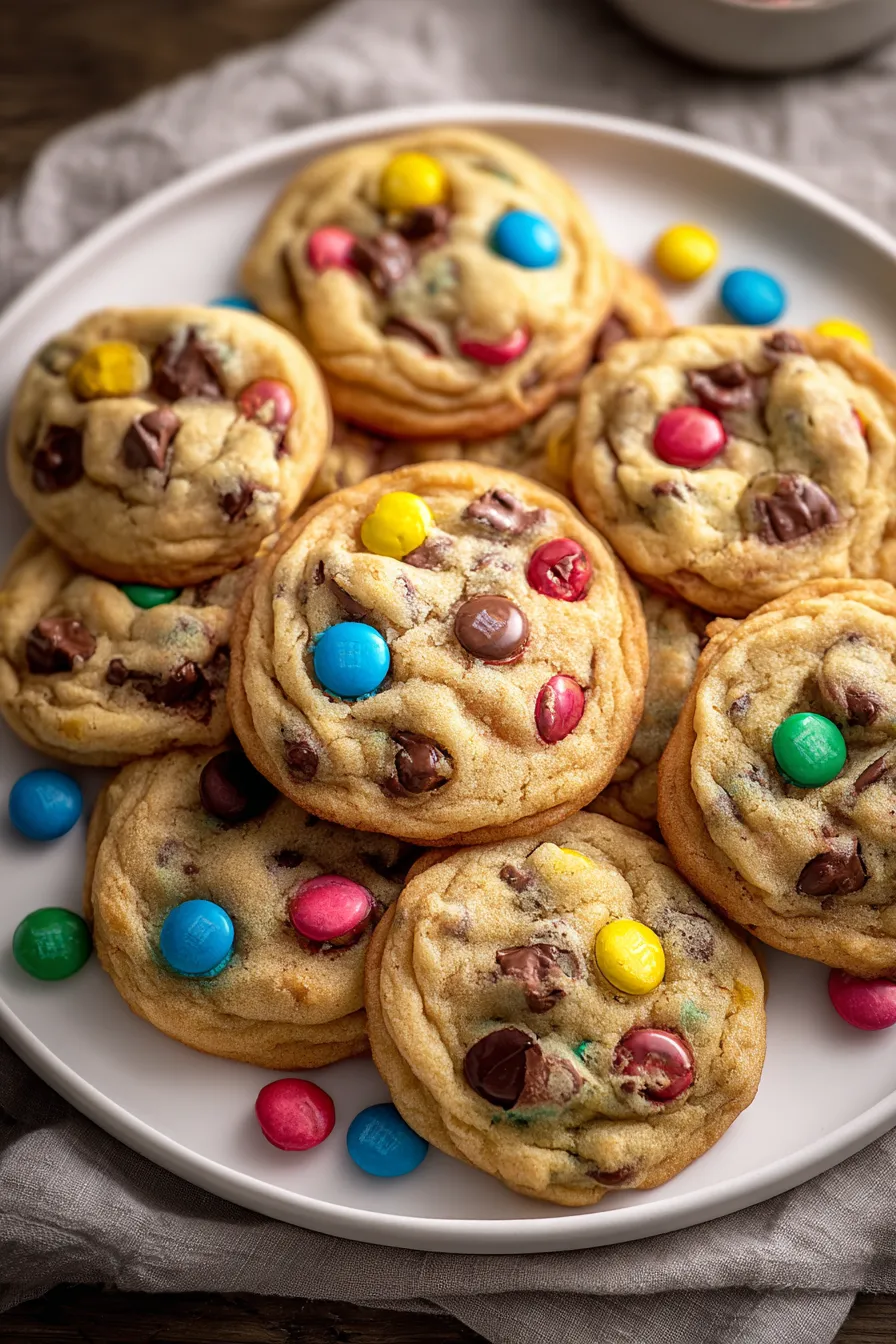 Soft-Batch Mini M&M Chocolate Chip Cookies – Julian Recipes