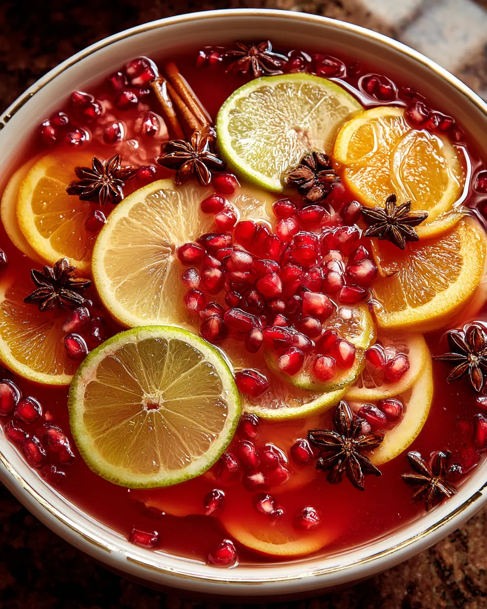 Festive Spiced Holiday Punch with Citrus Infusions – Julian Recipes