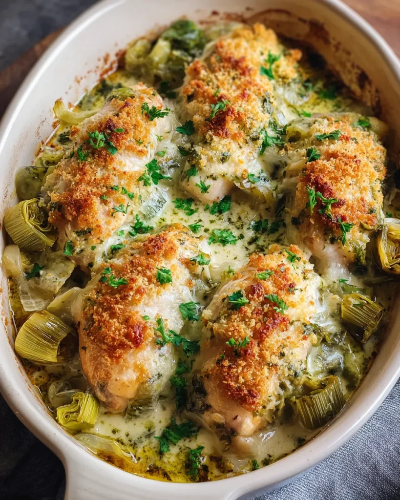 Chicken Leek Bake – Julian Recipes