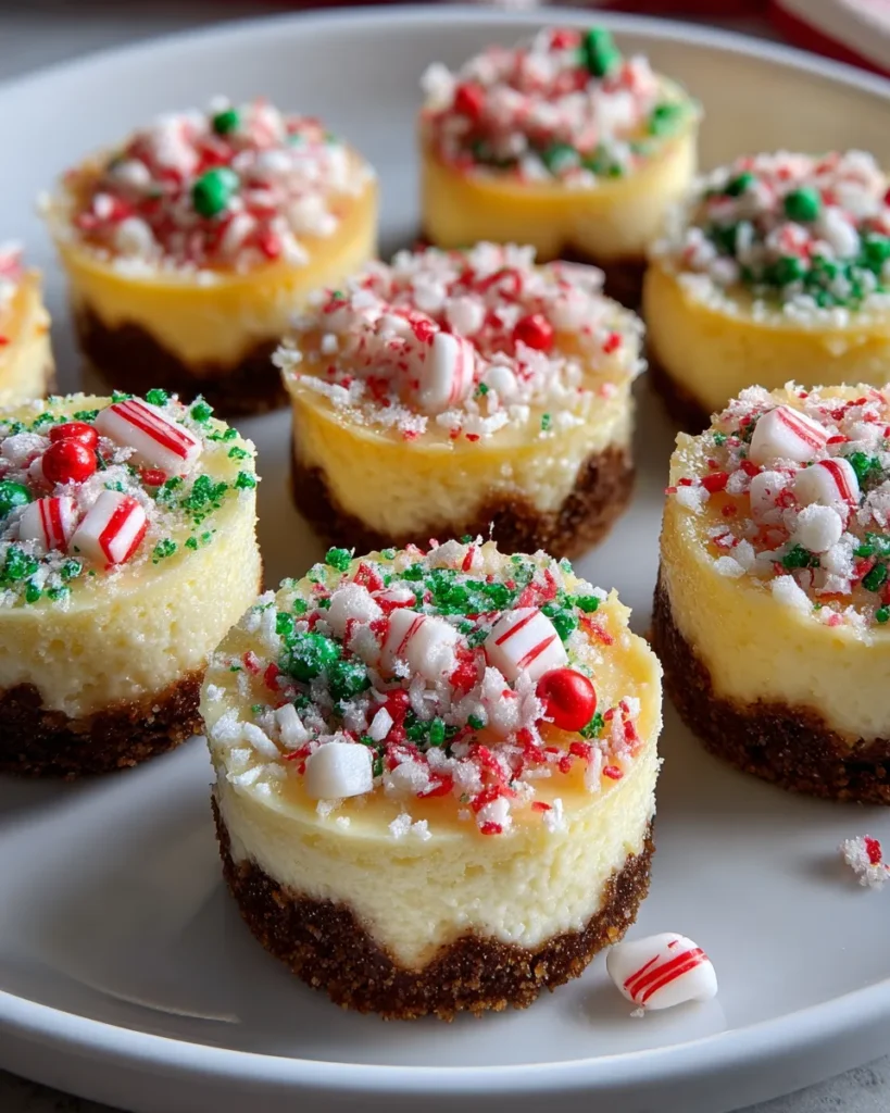 Mini Christmas Cheesecakes – Julian Recipes