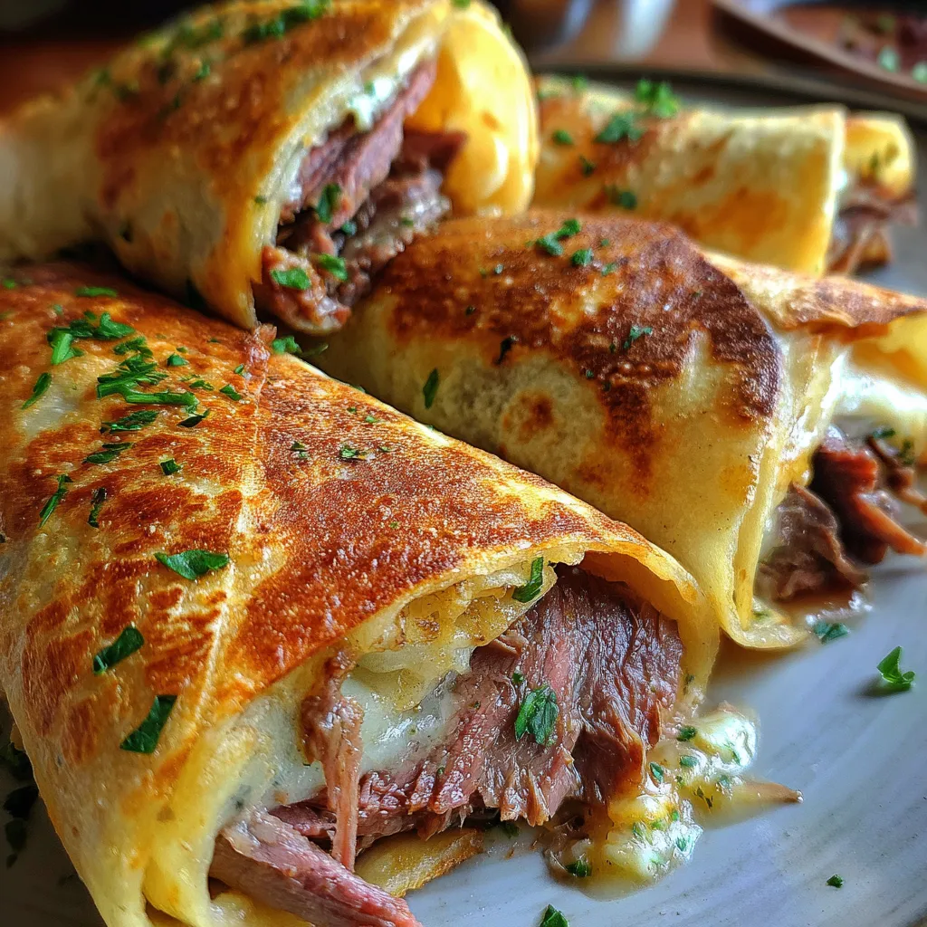 French Dip Tortilla Roll-Ups – Julian Recipes