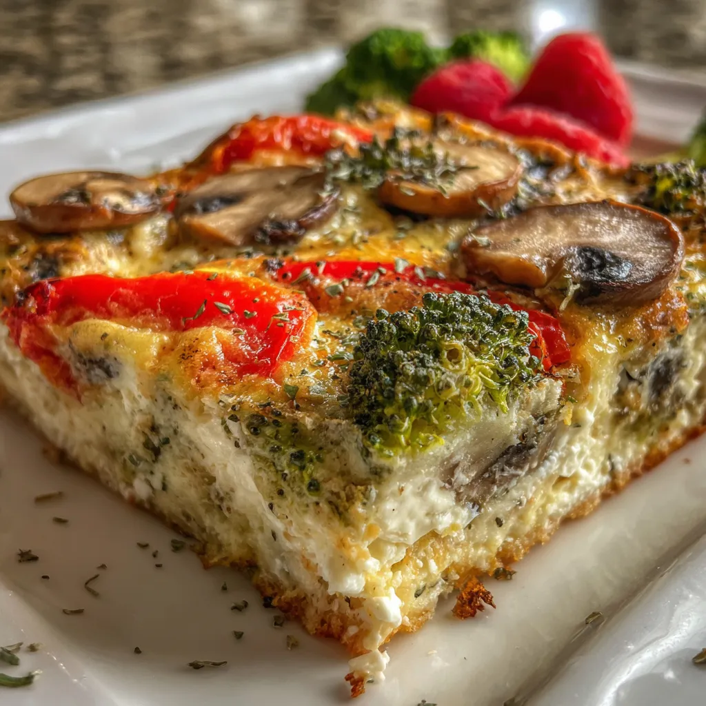 High-Protein Veggie Bake with Cottage Cheese – Julian Recipes