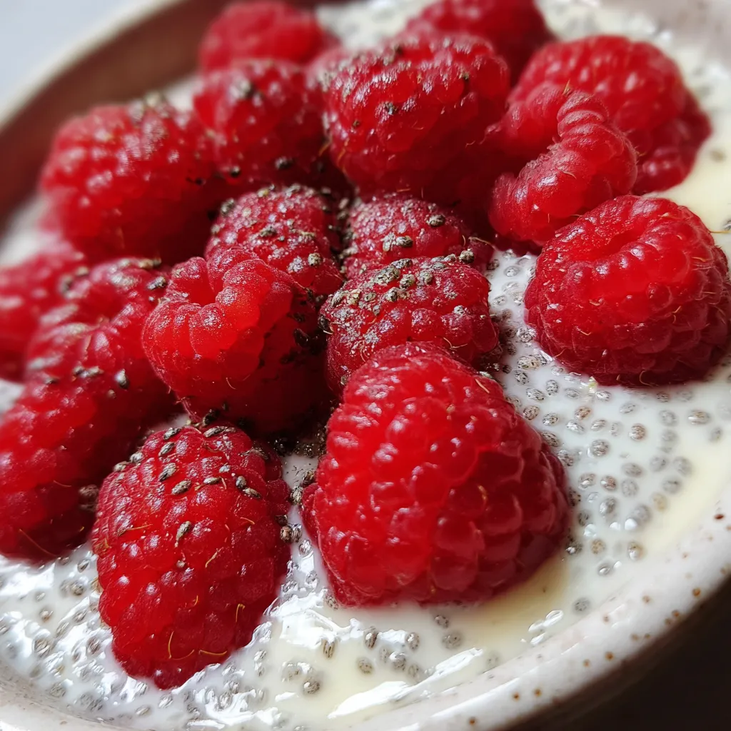 Vanilla Raspberry Chia Pudding – Julian Recipes